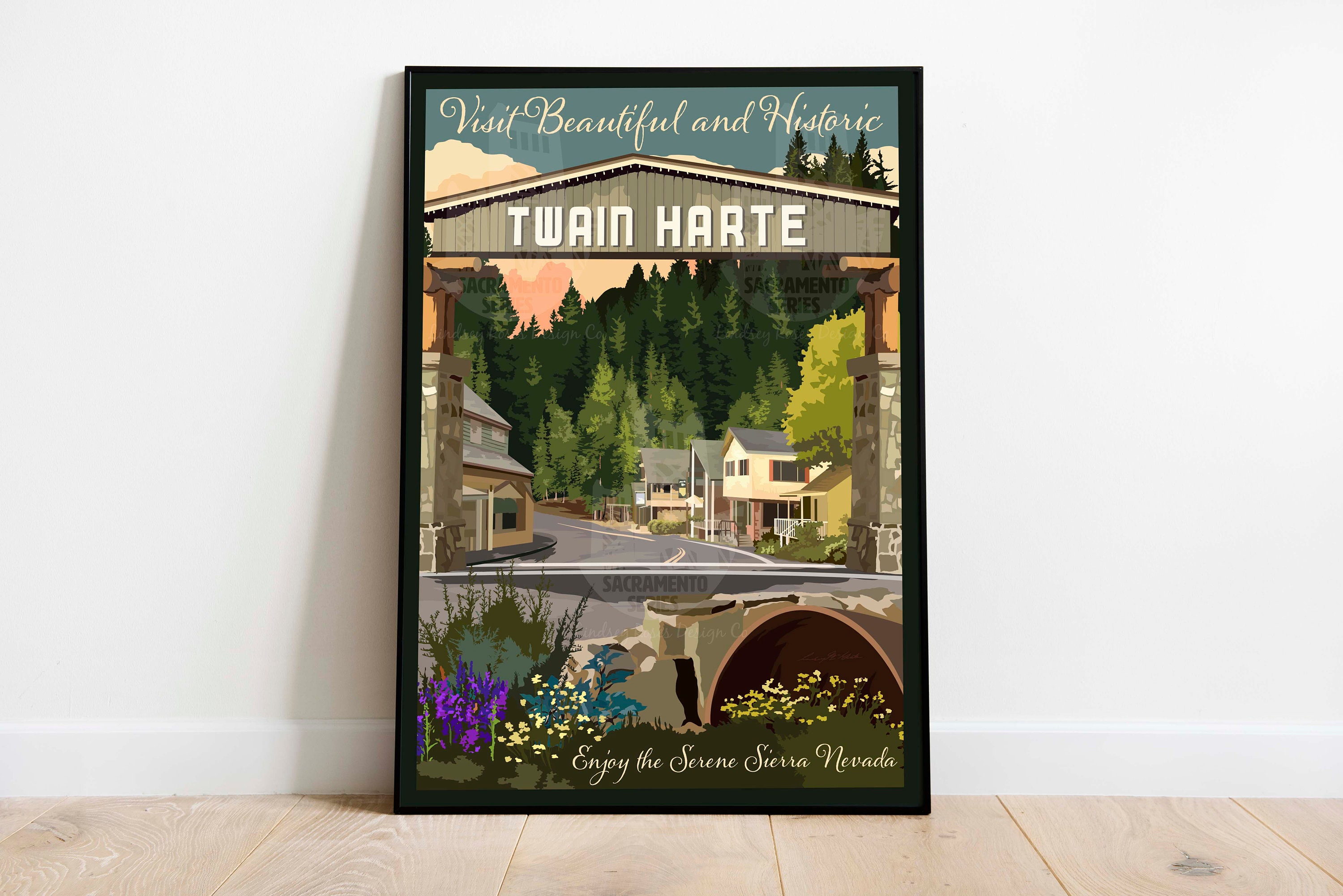 Vintage Gold Rush Poster