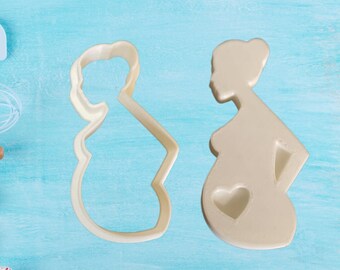 Pregnant Womb Fetus Anatomy Cookie Cutter Maternity Cookie - Etsy