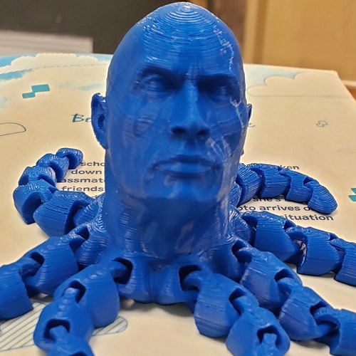Rocktopus 3D Printed the Rock Octopus Articulated 3D Print - Etsy Denmark