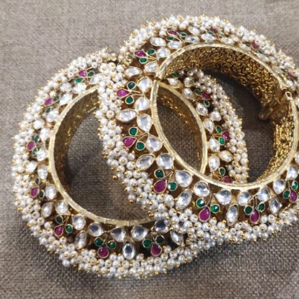 Jadau Bangles - Etsy