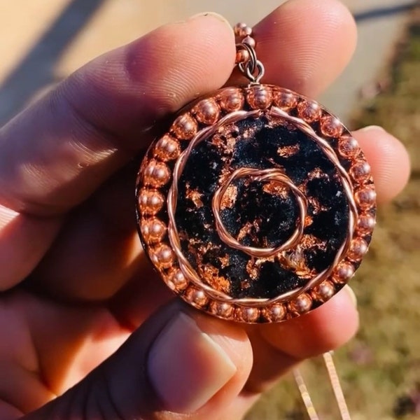 Orgonite Pendant - Etsy