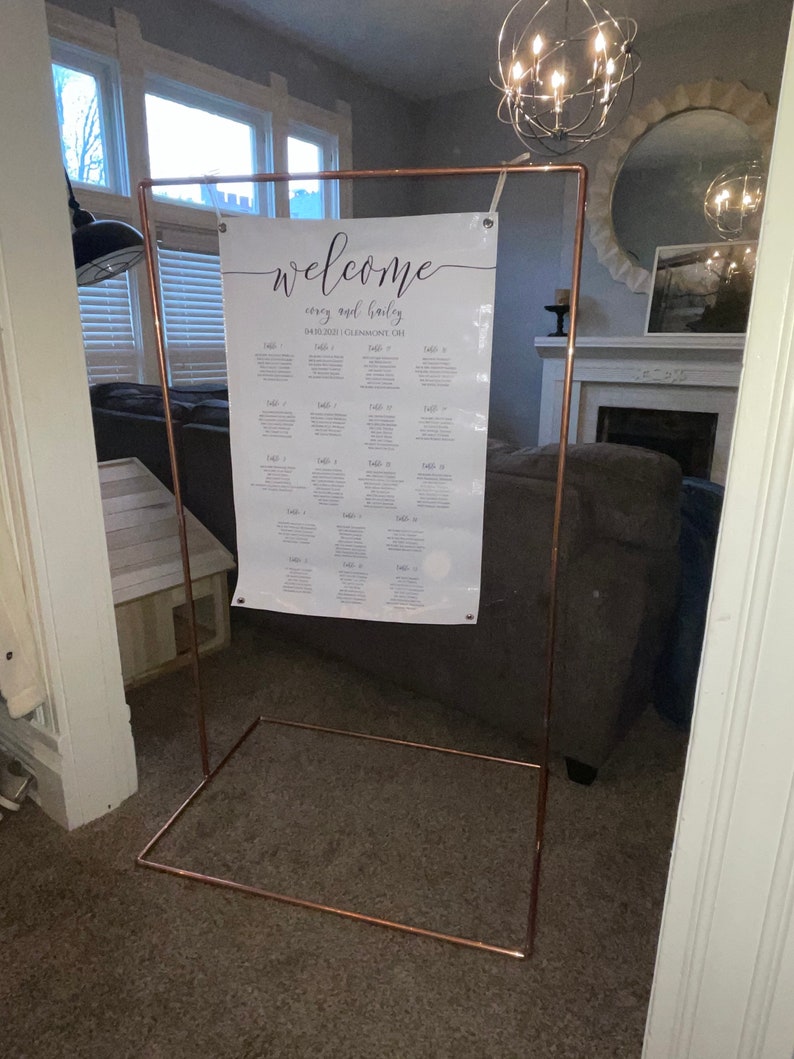 Custom Copper Event Stand - Etsy