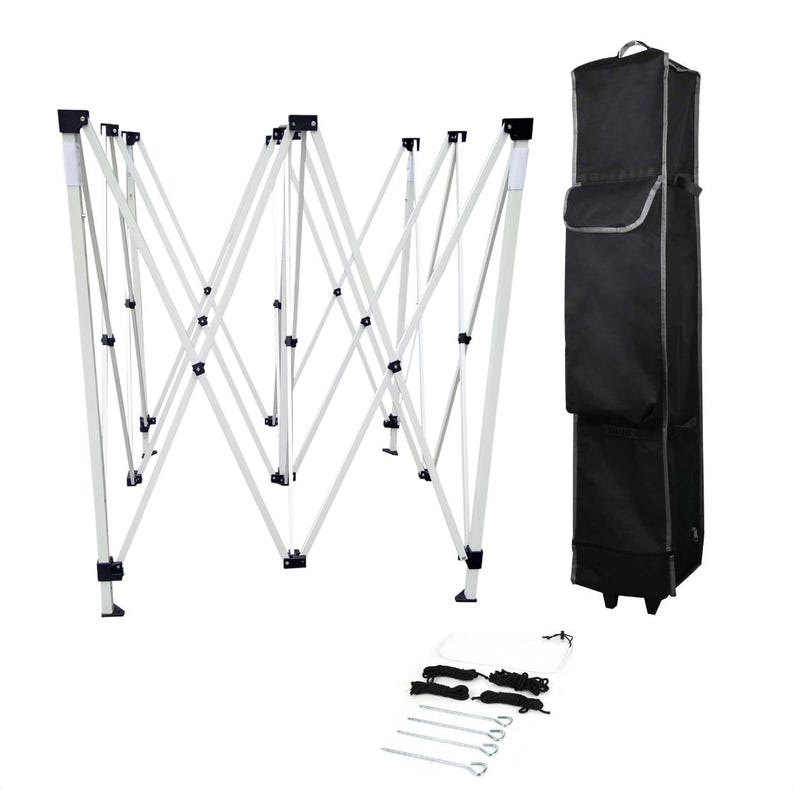 Steel Tent Frame 10x10 – Heavy-duty Pop-up Canopy Replacement Frame ...