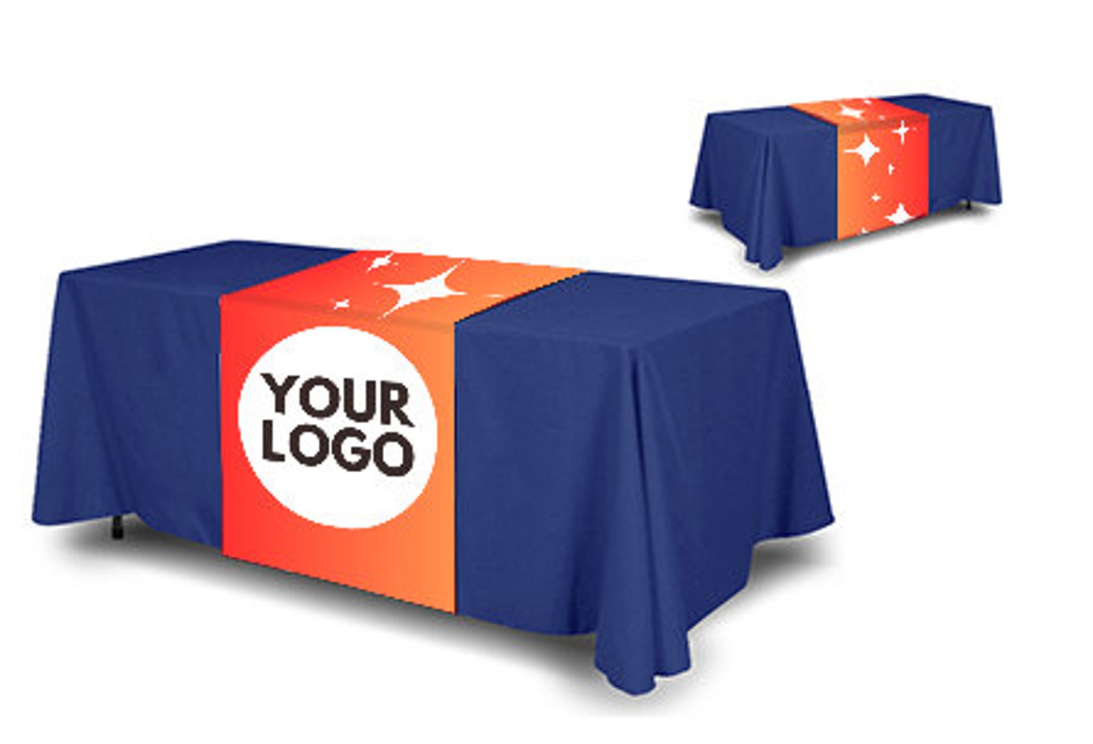 Table Throw for Pop up Event Table Cover for Business Promotion Custom ...