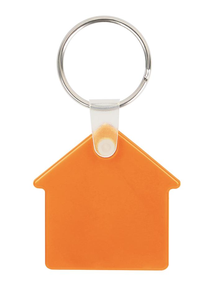 Custom House-shaped PVC Keychain: Real Estate Promotion, Personalized ...