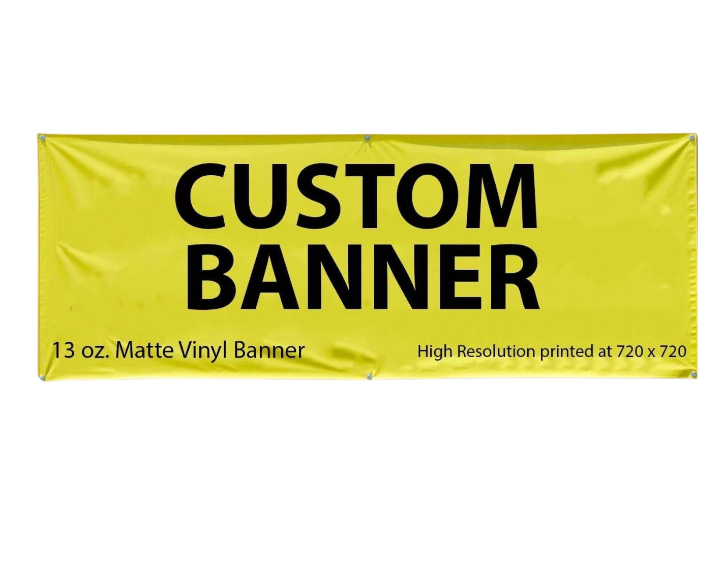 Custom Vinyl Banner Print: Logo, Birthday, Wedding, Event - Etsy