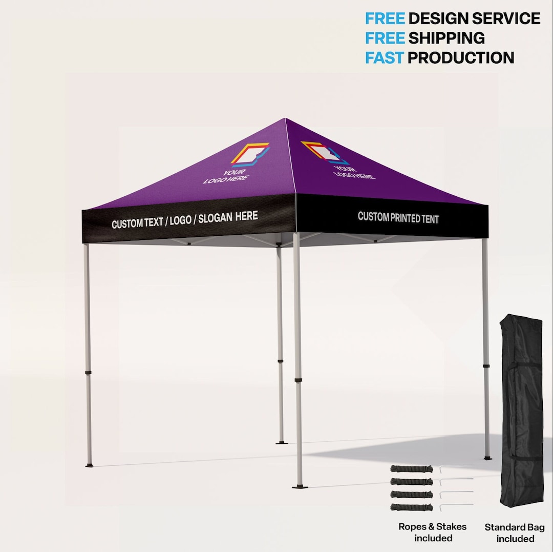 Event Tent Canopy Custom Designed Tent for Business Logo Printed Canopy ...