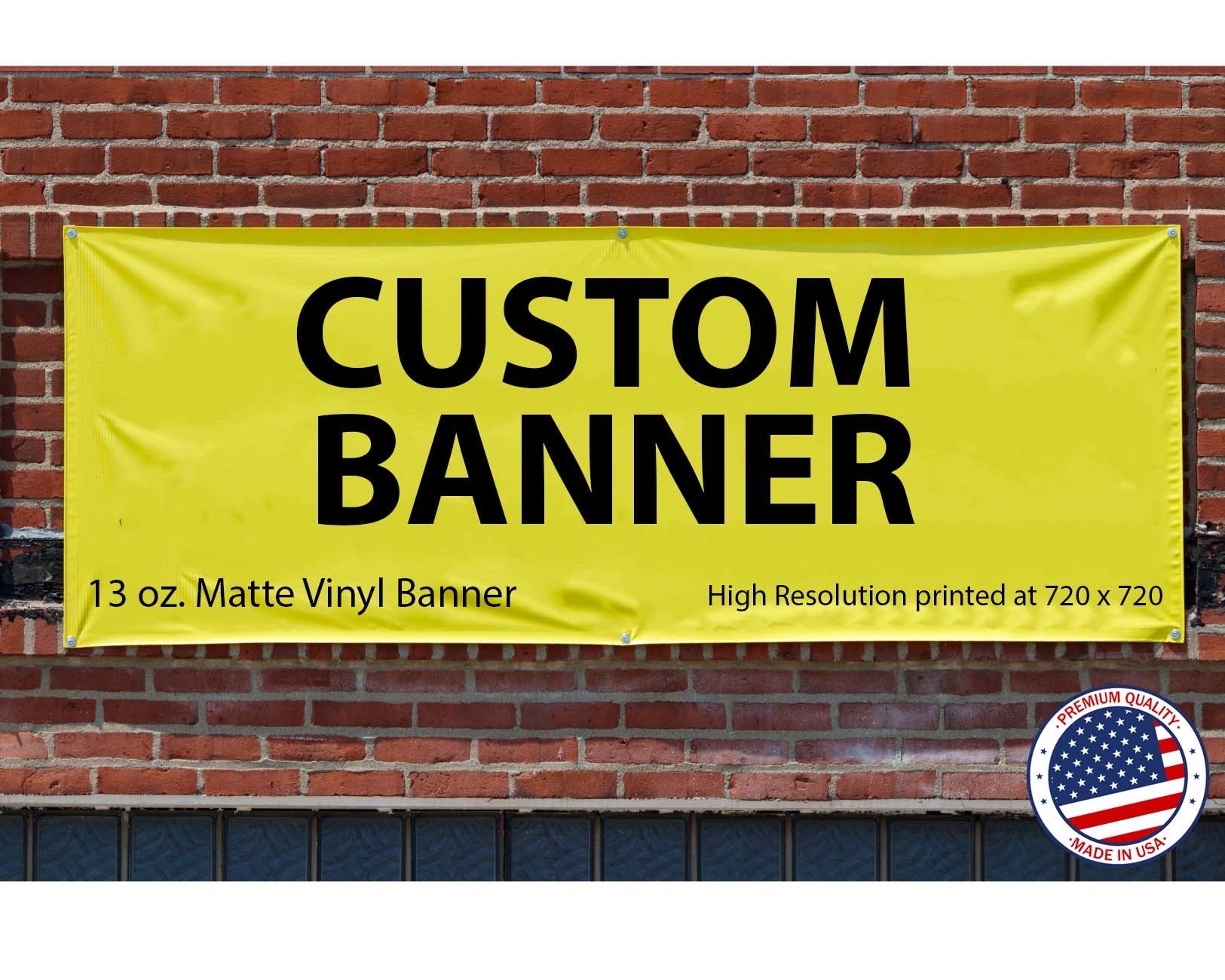 Custom Vinyl Banner Print: Logo, Birthday, Wedding, Event - Etsy