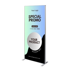 Fabric Stand for Event Custom Fabric Banner Stand Banner Print Display ...