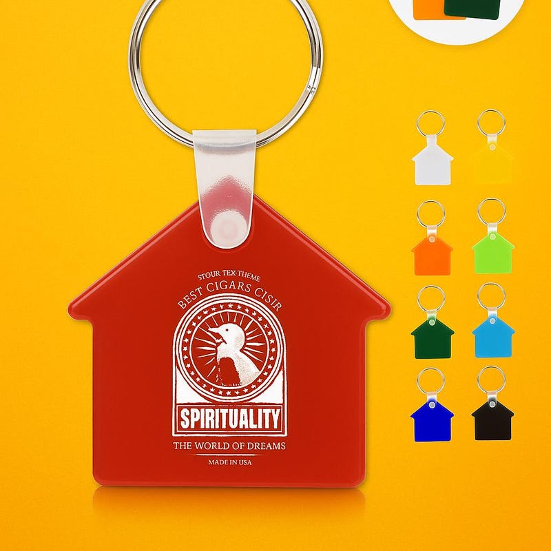 House Shaped Keychain Custom - Etsy