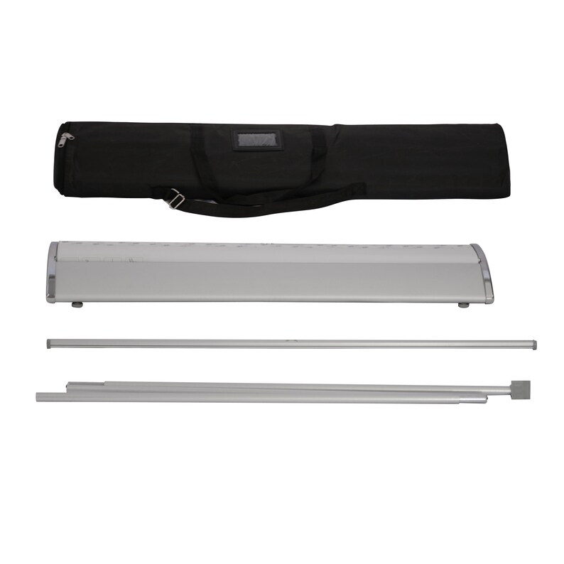 Retractable Aluminum Banner Stand 31.5" X 79" - Custom Printed Trade ...