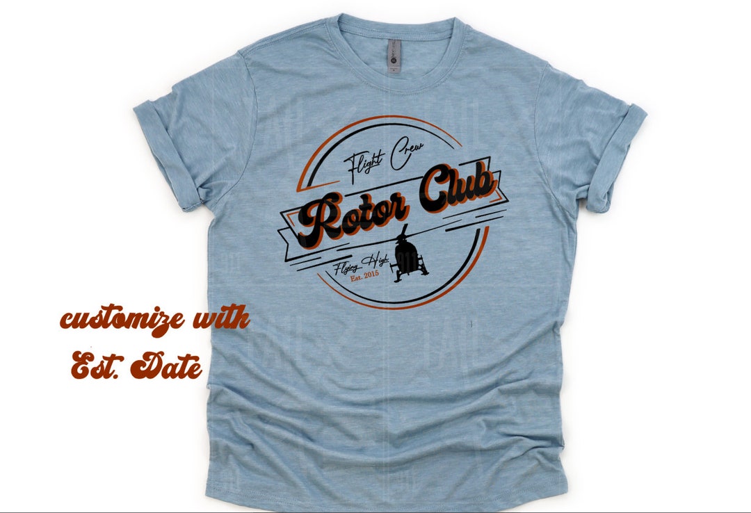 Rotor Club, With Customization for Est.date - Etsy