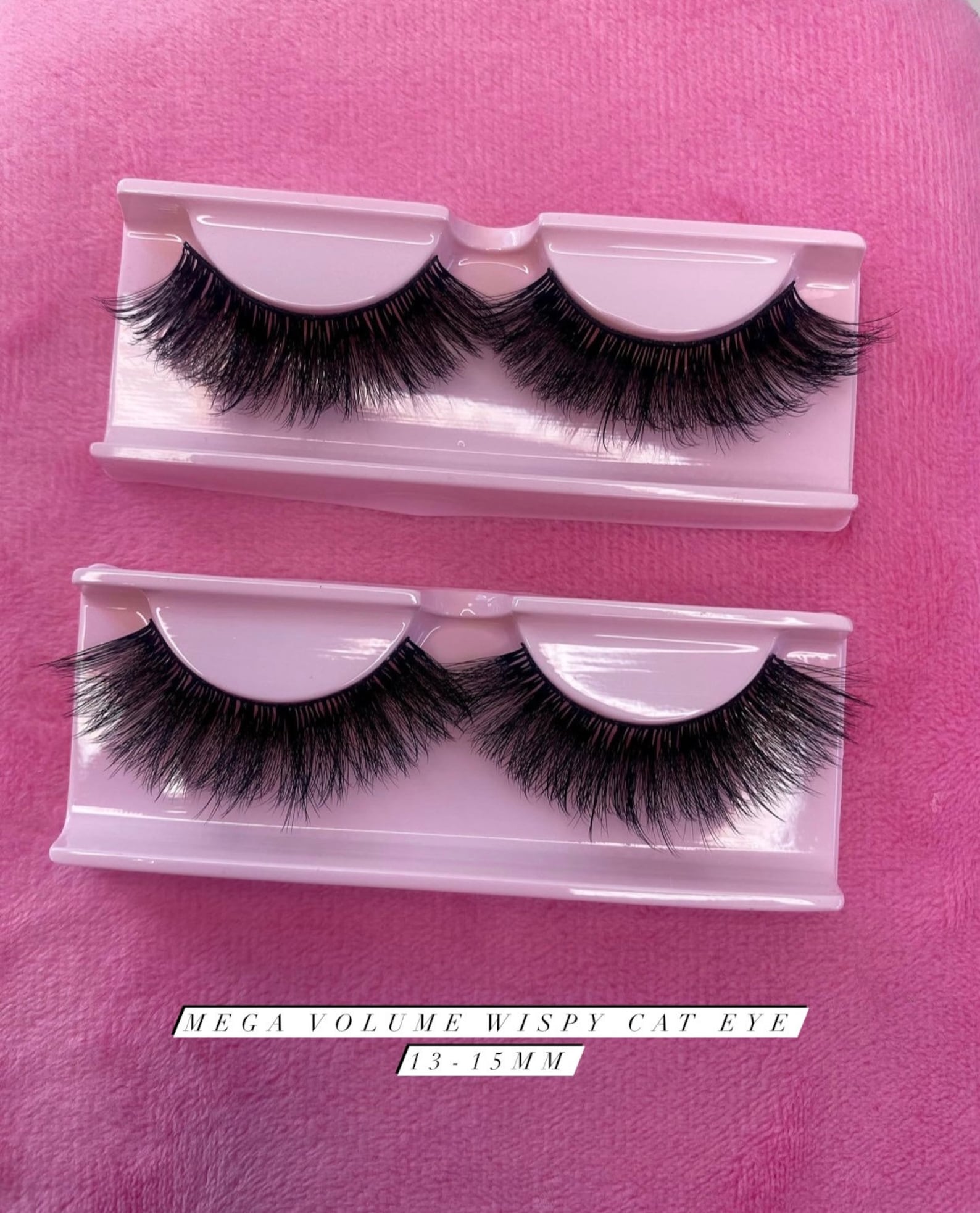 MEGA VOLUME // Custom Handmade Strip Lashes // Eyelash Extension Strip ...