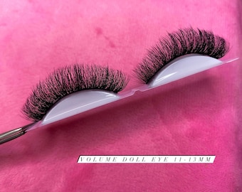 MEGA VOLUME // Custom Handmade Strip Lashes // Eyelash Extension Strip ...
