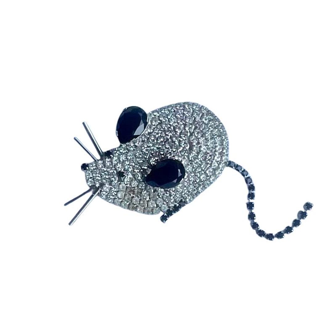 Rare Vintage Butler & Wilson Mouse Brooch With Articulated Tail - Etsy