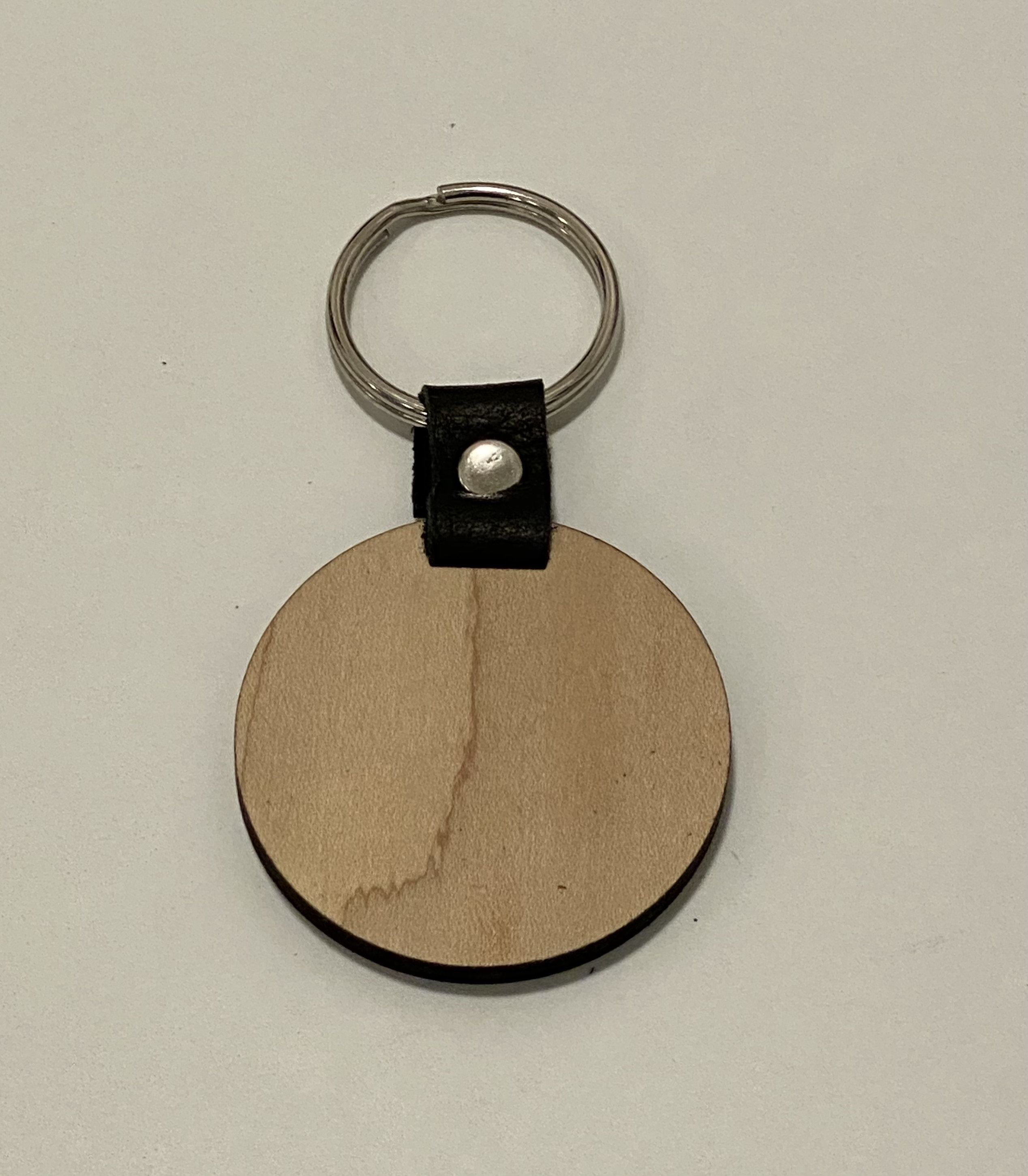 Wood and Leather Keychain Blanks - Etsy