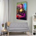 Mona Lisa Altered Art, Eclectic Home Decor, Glass Gallery Wall Art ...