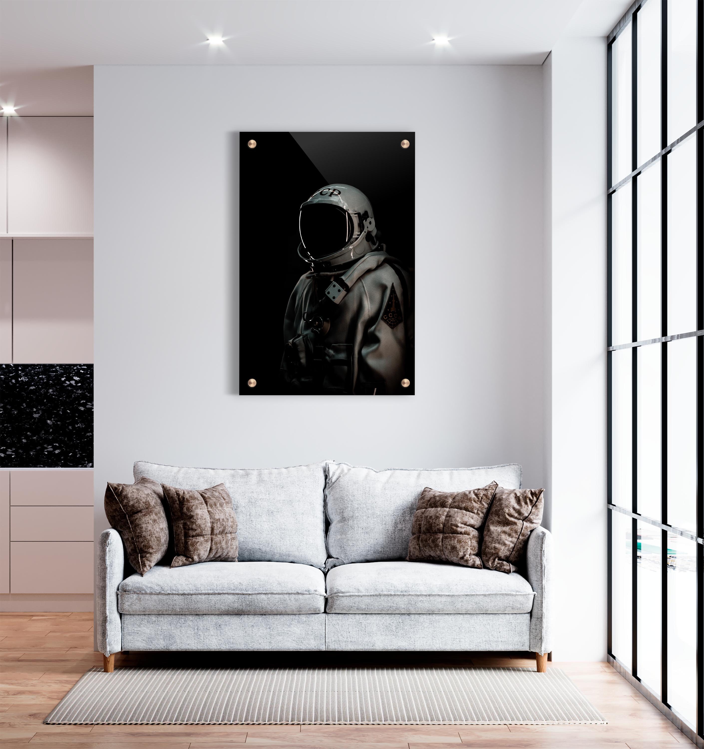 Astronaut Photography, Outer Space Wall Art, NASA Decor, Glass Cosmic ...