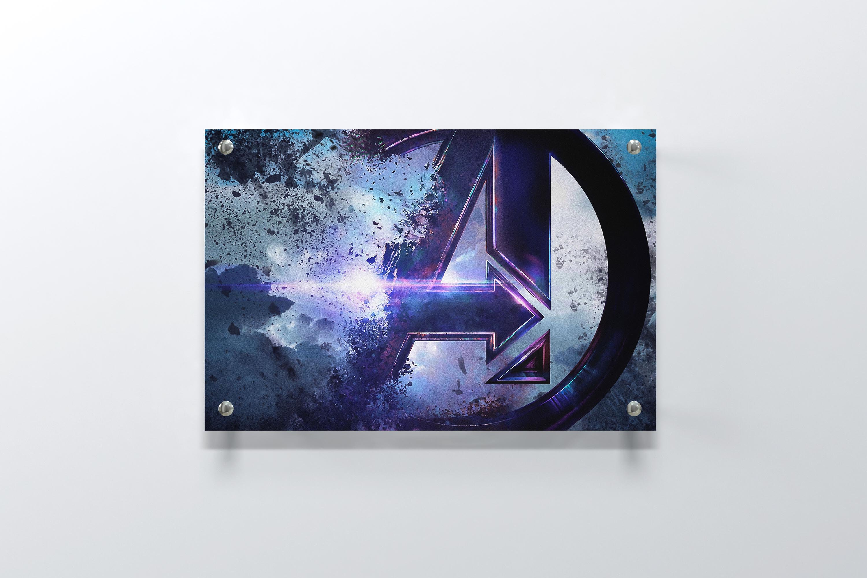 Avengers Logo, Metal Wall Art, Thor Captain America Hawkeye Iron Man ...