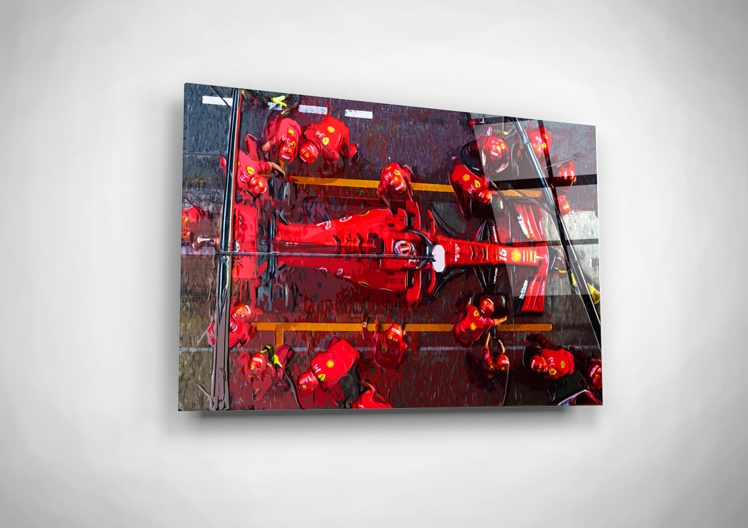 Monaco Grand Prix Glass Wall Art, Formula 1 Racing Decor - Etsy