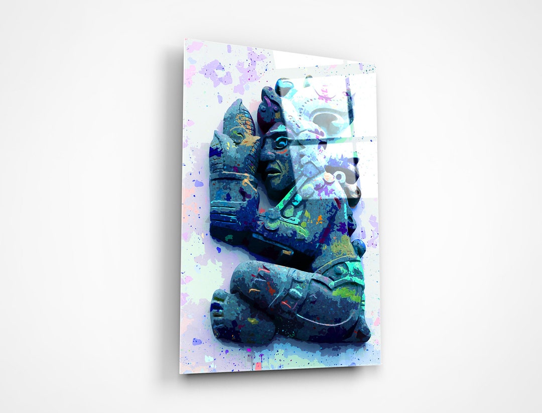 Ancient Statue Wall Art, Archaeologist Gift, Old Historical Home Decor ...