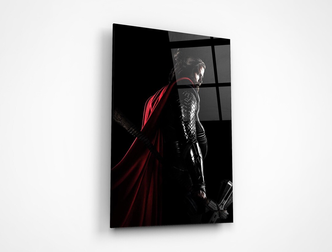 Thor Wall Art, Avengers Endgame Print, Marvels Gifts for Men, Movie ...
