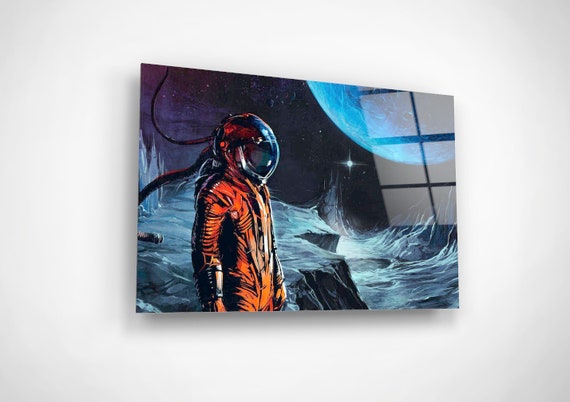 Painting Of Moon Landing