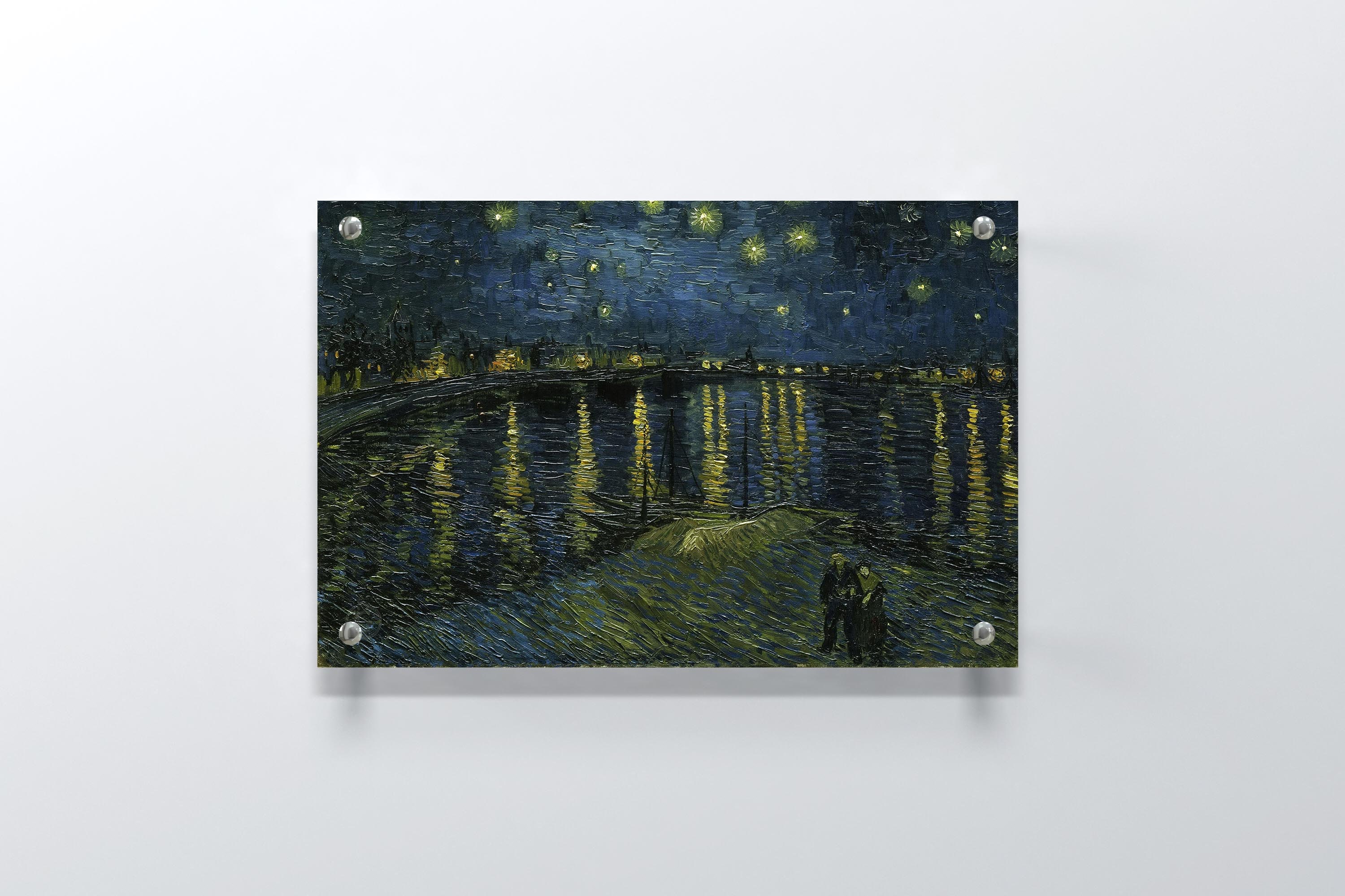 Starry Night Replica Wall Art, Van Gogh Painting Fine Art Photography ...