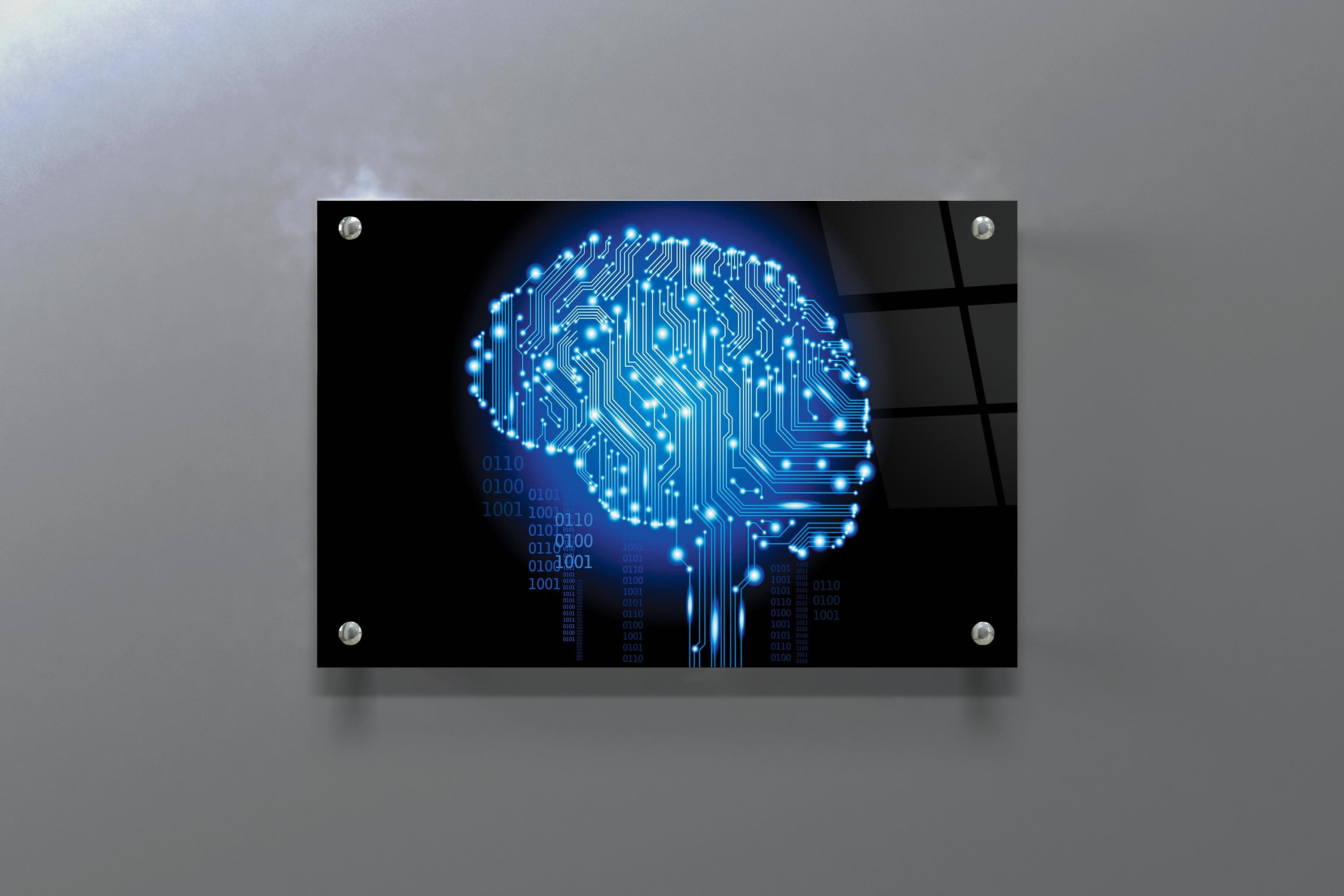 Brain Circuit Art, Computer Science Wall Art, IT Technician Gift ...