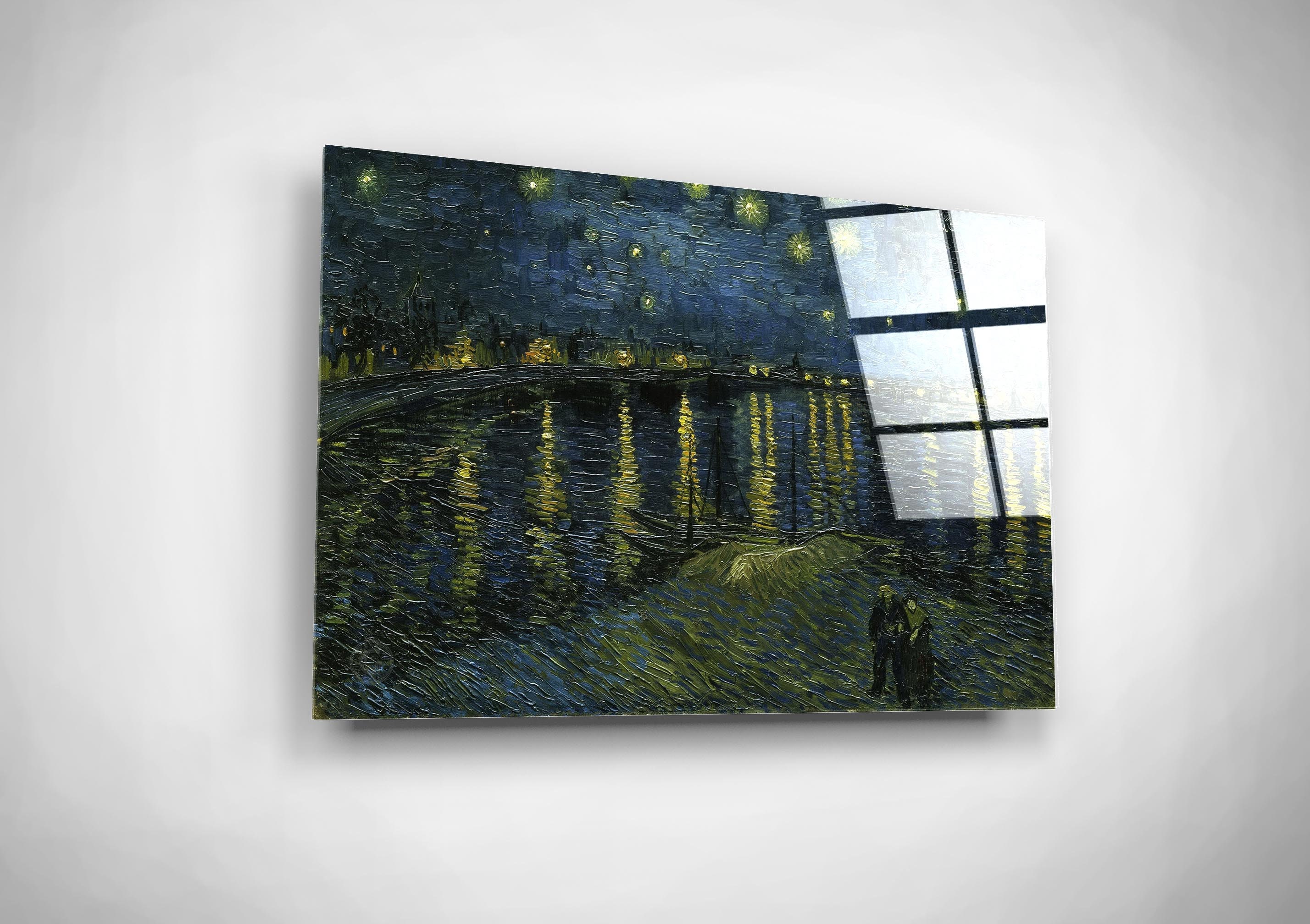 Starry Night Replica Wall Art, Van Gogh Painting Fine Art Photography ...