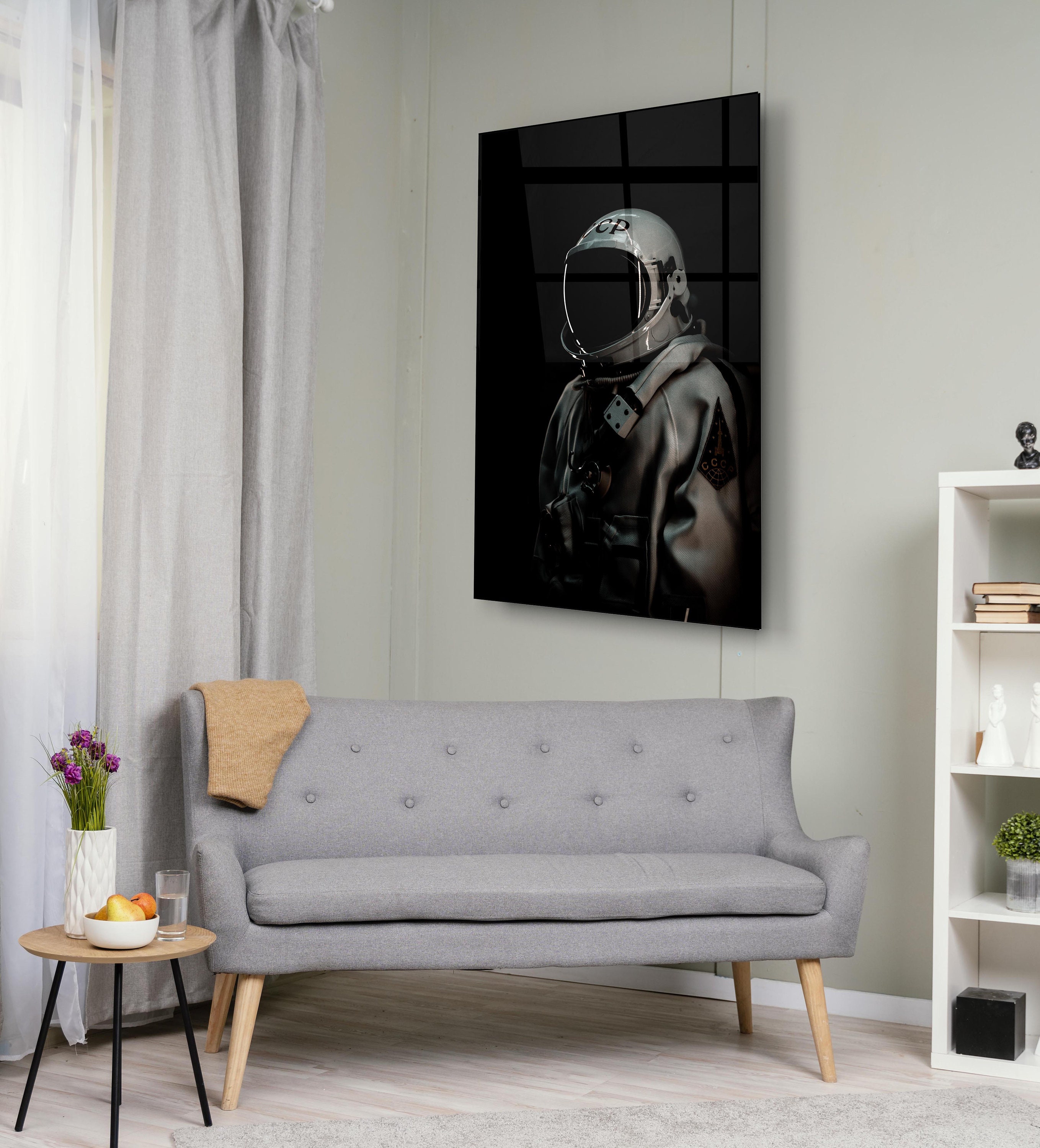 Astronaut Photography, Outer Space Wall Art, NASA Decor, Glass Cosmic ...