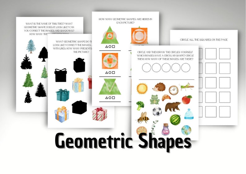 130 Preschool Worksheets, Worksheets for Kids, Preschool Activities ...