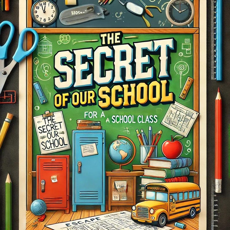 Classroom Escape Room, Teacher Printable, Classroom Game, Printable ...