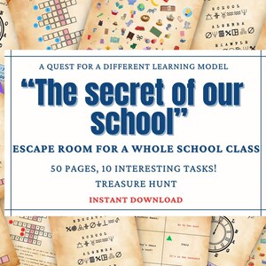 Classroom Escape Room, Teacher Printable, Classroom Game, Printable ...