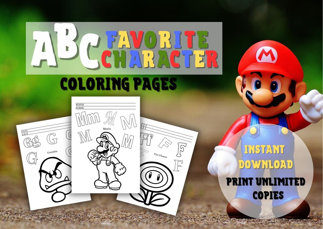 ABC Coloring Book, Alphabet Coloring Pages, Alphabet Book Coloring ...