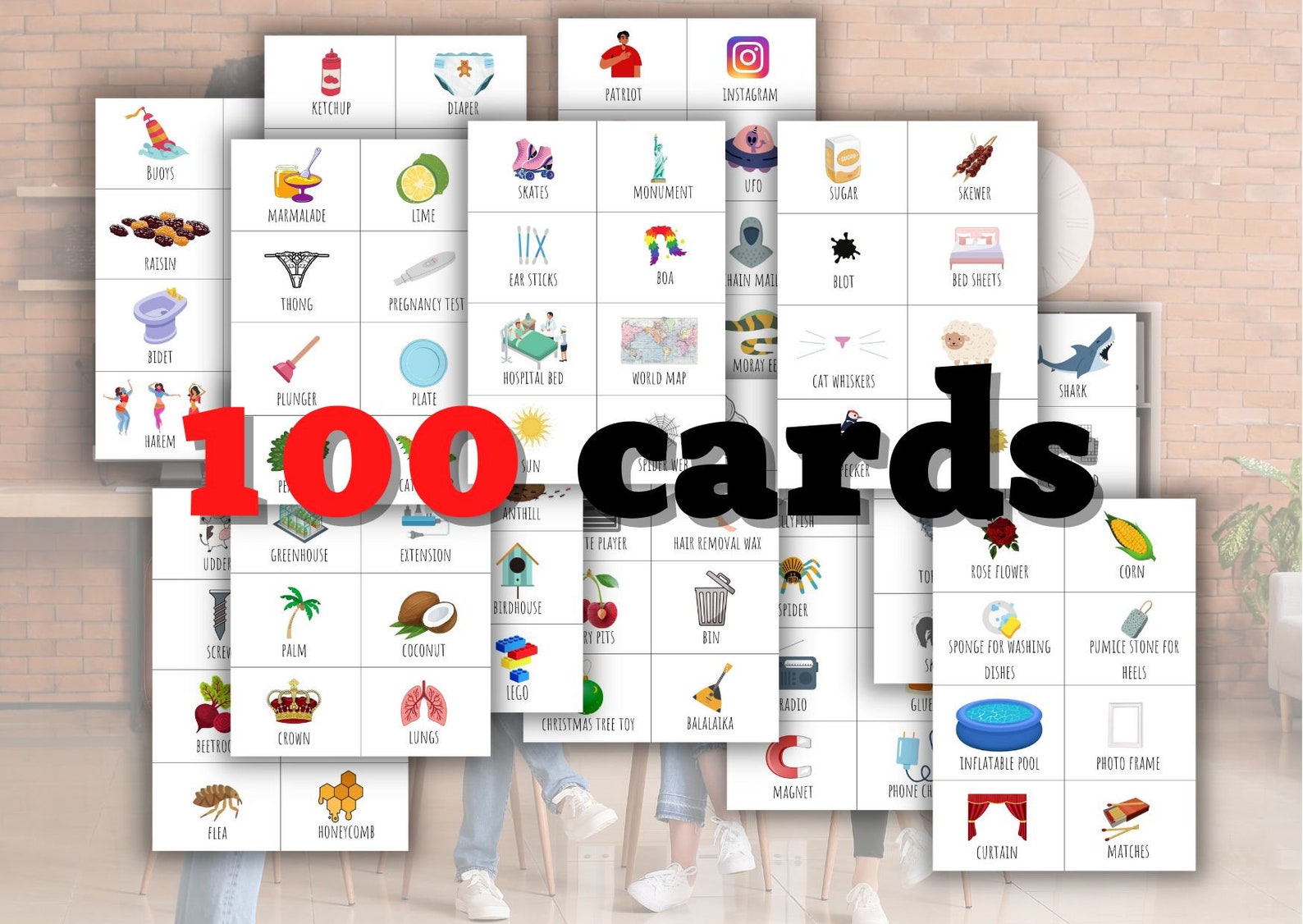 Charades, Party Games, Caharades Bundle - Etsy