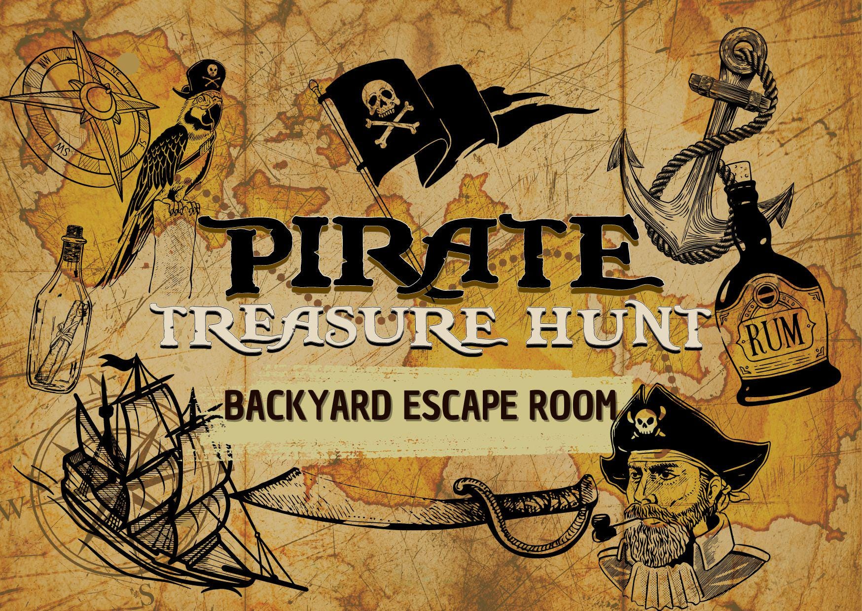 Yard Games, Printable Games, Escape Room, Outdoor Games, Escape Room ...