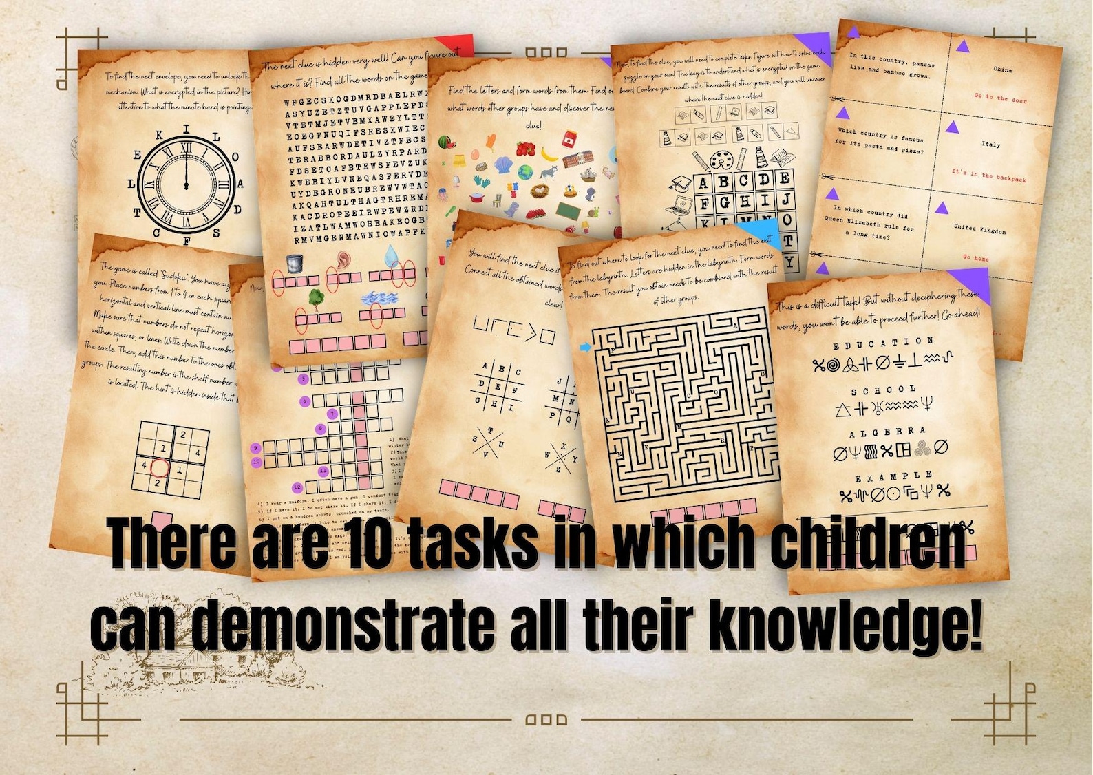 Classroom Escape Room, Teacher Printable, Classroom Game, Printable ...