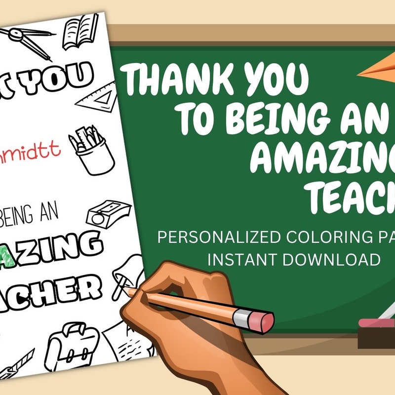 Goodbye Teacher Card Printable - Etsy