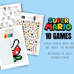 Super Mario, Escape Room, Super Mario Party, Mario Brothers - Etsy