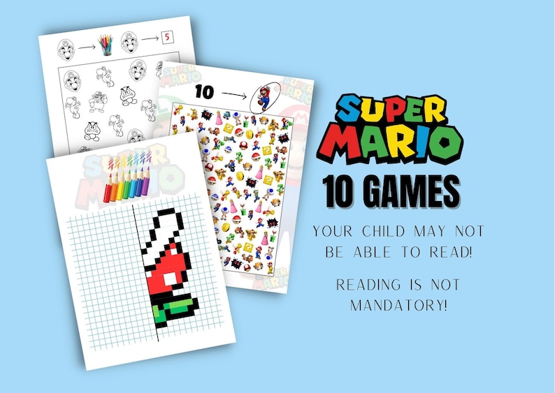 Super Mario, Escape Room, Super Mario Party, Mario Brothers - Etsy