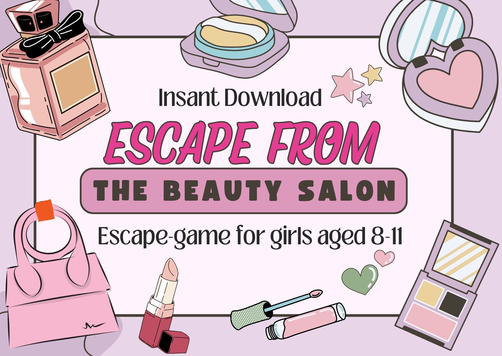 Escape Room, Birthday Girl, Escape Room for Kids - Etsy