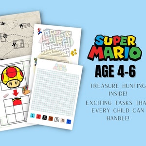Super Mario, Escape Room, Super Mario Party, Mario Brothers - Etsy