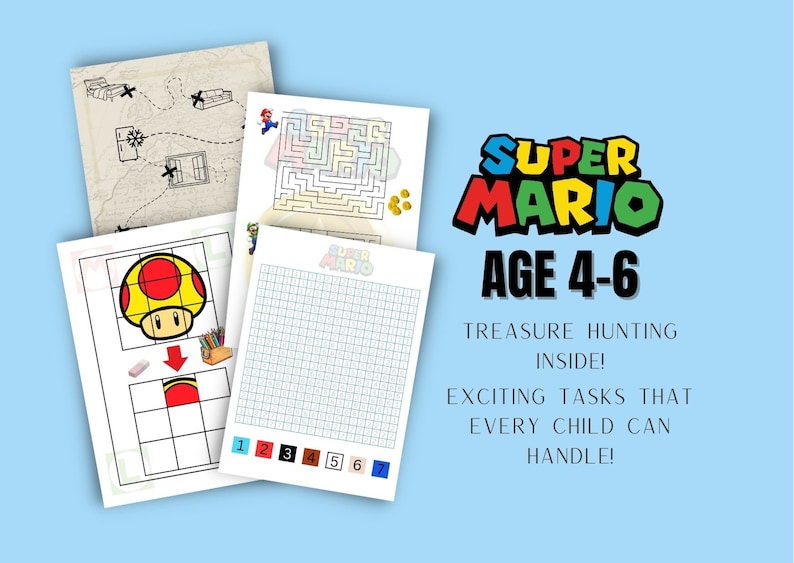 Super Mario, Escape Room, Super Mario Party, Mario Brothers - Etsy