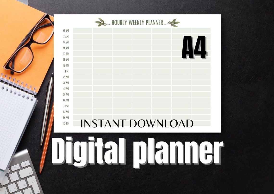 Digital Planner, Planner Printable, Work Planner - Etsy