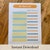 Printable Kids Chore Schedule Safari Theme - Etsy Canada