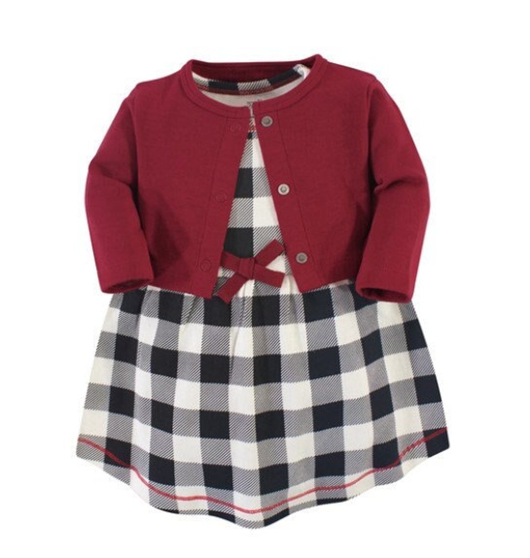 Personalized Embroidered Baby Girl Dress Set Custom With Monogram or ...