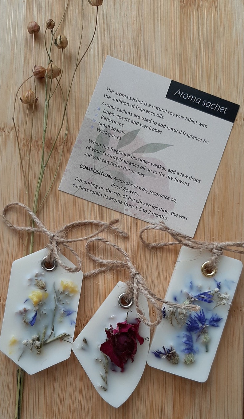 Soy Wax Sachet Scented Wax Sachets With Soy Wax , Air Fresheners ,home ...