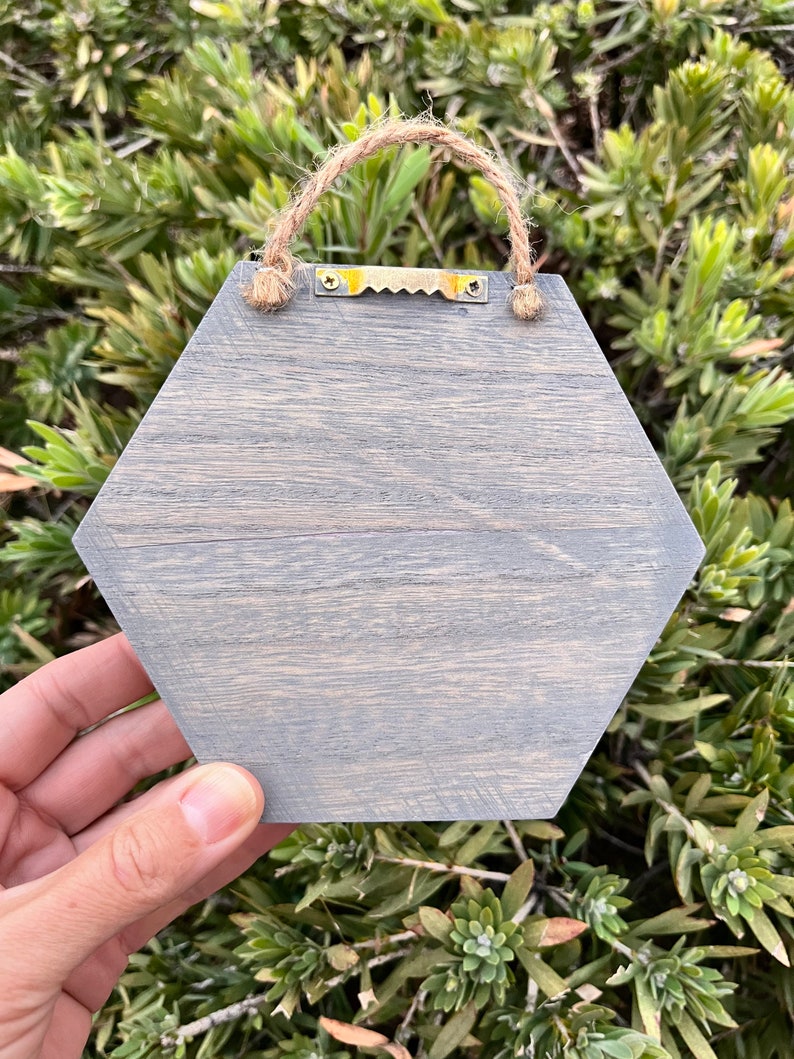 Cute Stone and Wood Art, Small Shadow Box Display, Nature Inspired Wall ...