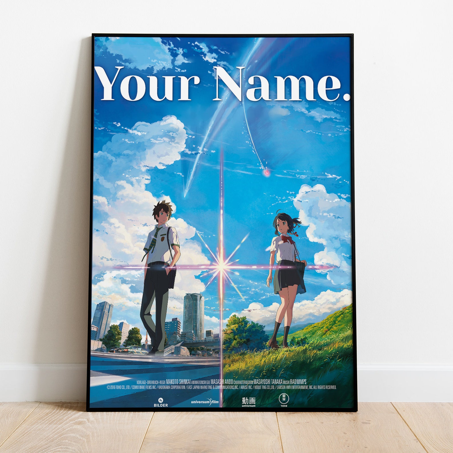 Your Name Poster 1 Your Name Character Info TV Series | Etsy
